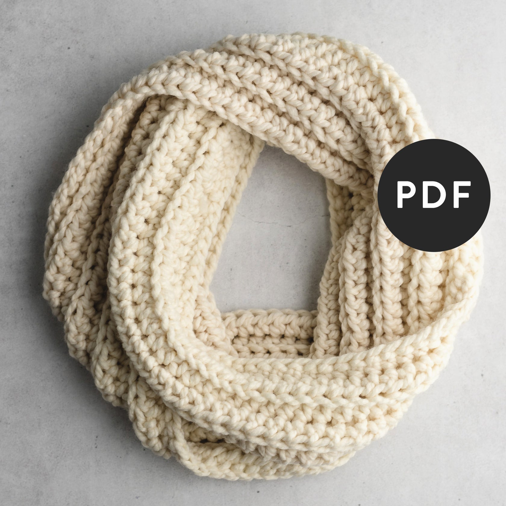 Easy Crochet Scarf Pattern – Sarah Maker